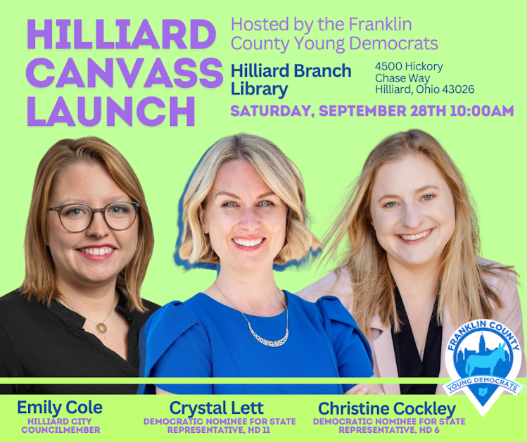 Hilliard Canvass Launch with Crystal Lett, Emily Cole, and Christine ...