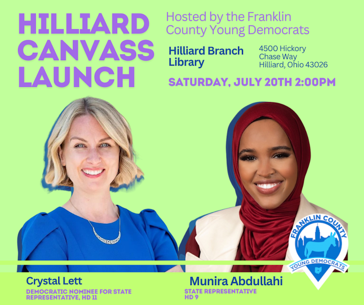 Canvass Launch for Crystal Lett with Rep. Munira Abdullahi · Mobilize