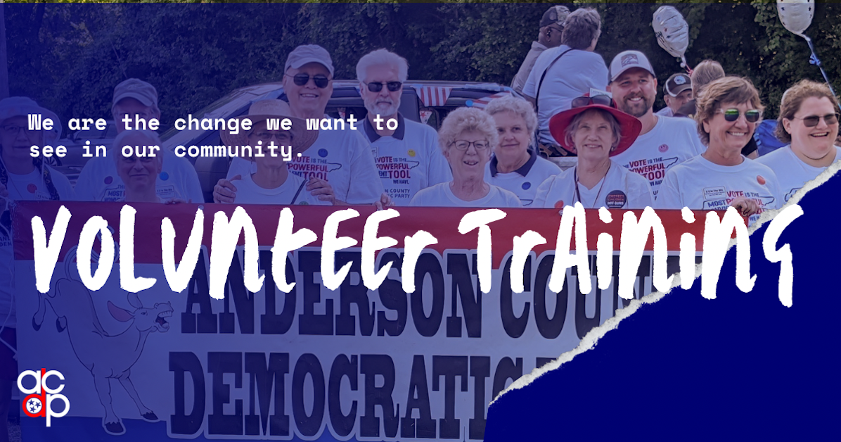 Anderson County Democratic Party Volunteer Training: “Running Local ...