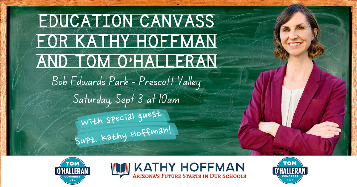 🍎Support Public Education Canvass! *Supe Kathy Hoffman special guest ...