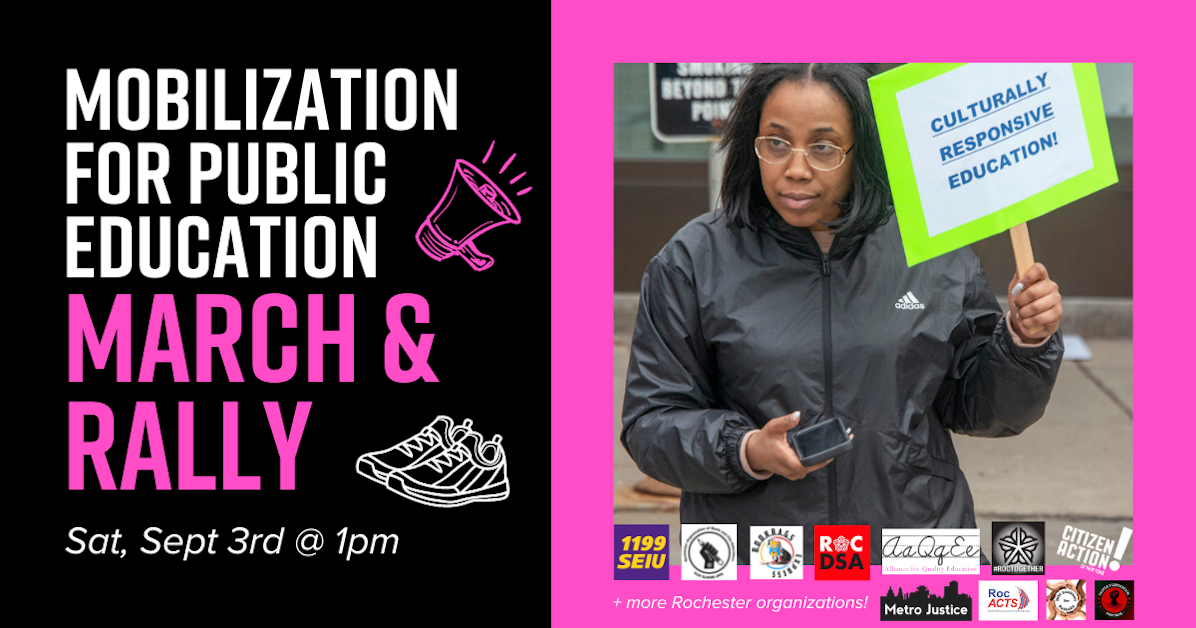Mobilization for Public Education March & Rally · Citizen Action of New ...