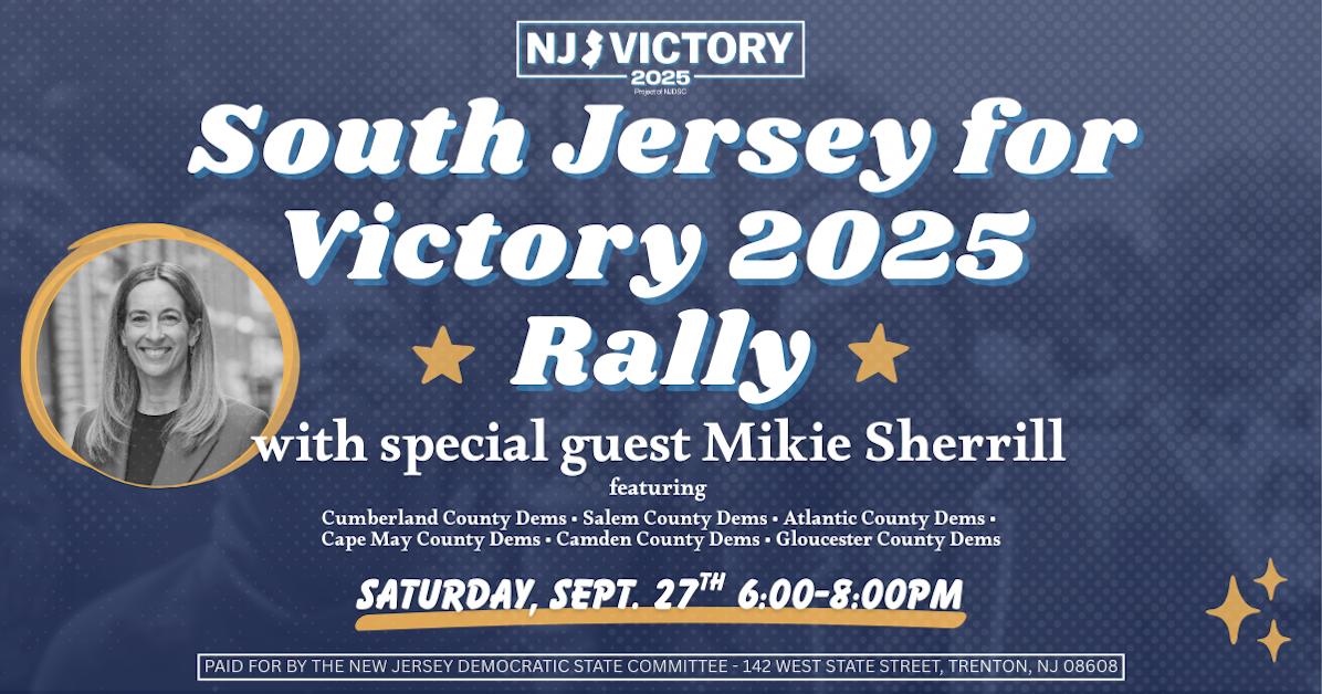 South Jersey for Victory 2025 Rally · NJ Victory 2025