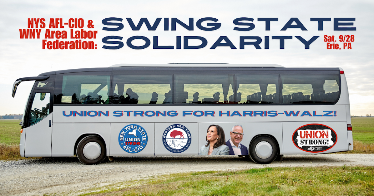 Swing State Solidarity Bus Trip to Erie, PA! · Mobilize