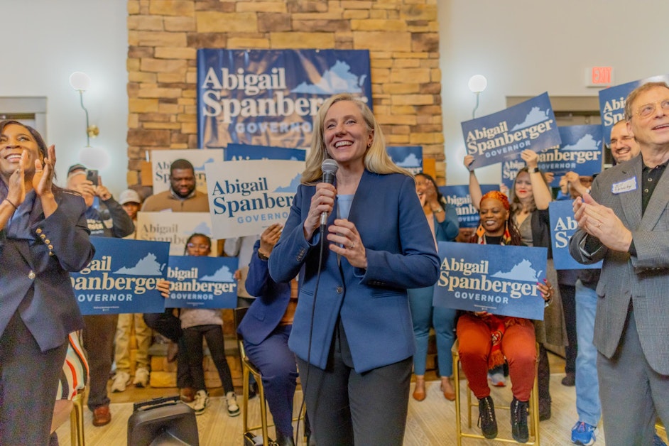 **Statewide Yard Signs Giveaway Extravaganza** · Spanberger for Governor