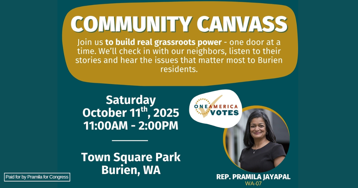 OneAmerica Votes Community Canvass · Mobilize