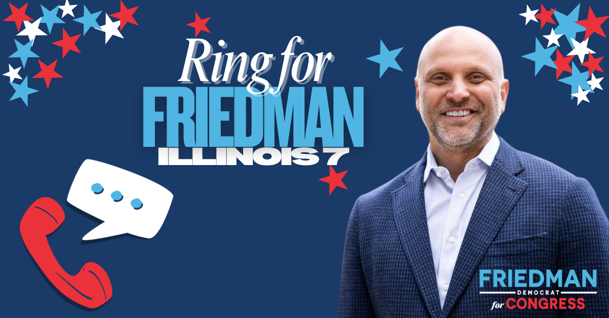 Phone Bank | Let's get Jason Friedman elected to congress. · Mobilize