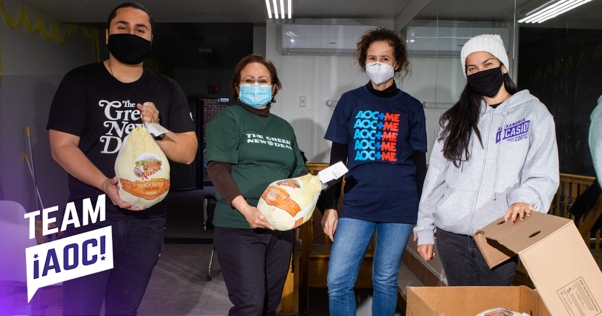 🦃 Volunteer: Turkey Distribution in Co-Op City! 🍂 · Alexandria Ocasio ...