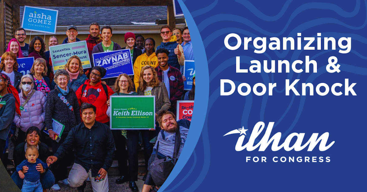 Organizing Launch & Door Knock! · Mobilize