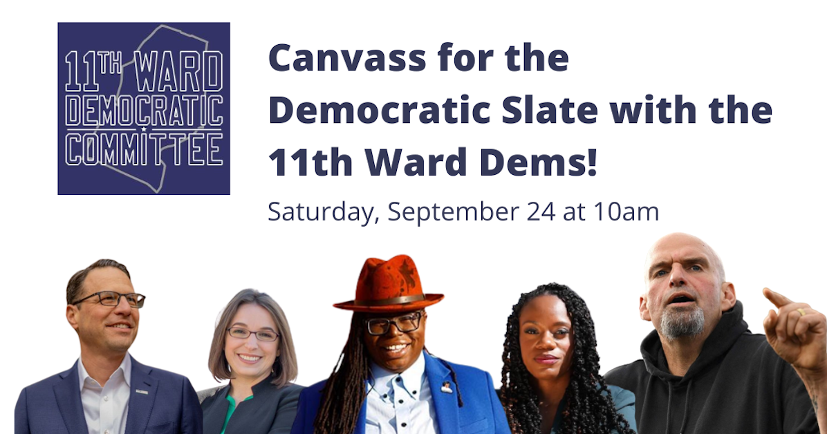 11th Ward Dems Canvass! · Mobilize