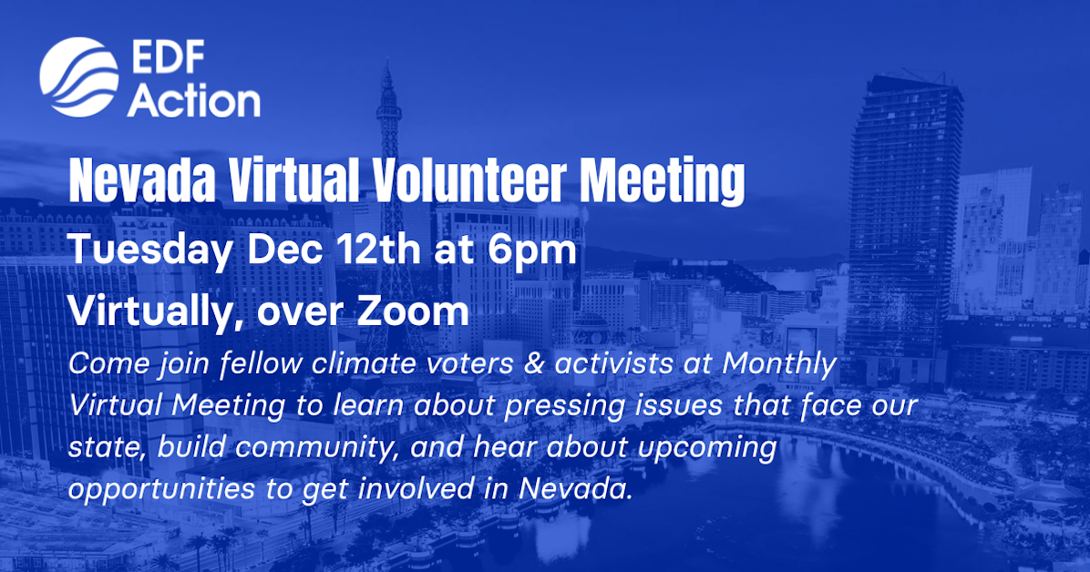Nevada Volunteer Virtual Meet-Up · Michigan LCV