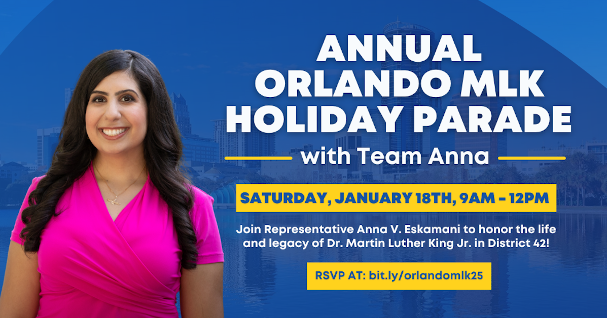Join Team Anna for the Orlando MLK Jr. Parade · Mobilize