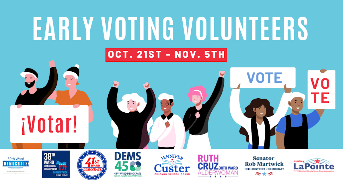 GOTV: Chicago's Northwest Side Early Voting Volunteers · Mobilize
