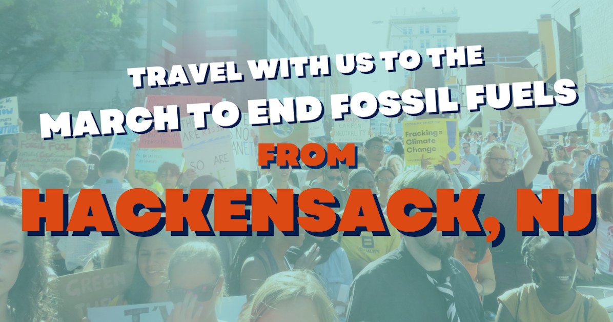NJ: Hackensack Transit Hub for the March to End Fossil Fuels · Mobilize