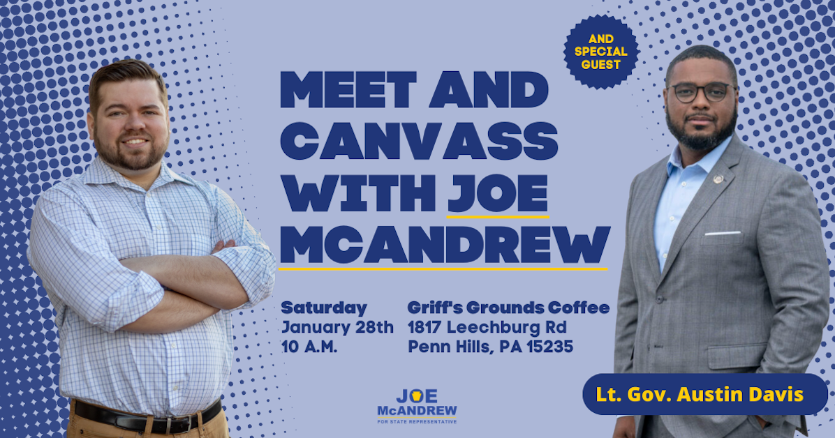 Knock Doors with Lt. Governor Austin Davis for Joe McAndrew in HD32 ...