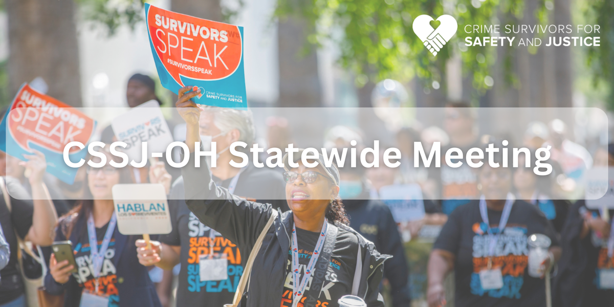 [CSSJ-Ohio: Statewide] Member and Partner Meeting (Zoom) · Crime ...