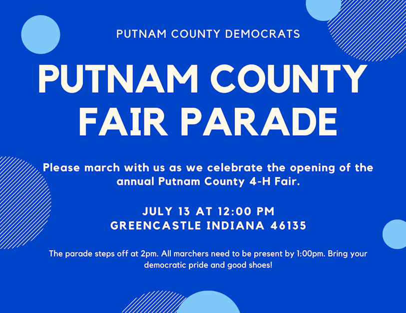 Putnam County Fair Parade · Putnam County Indiana Democratic Party