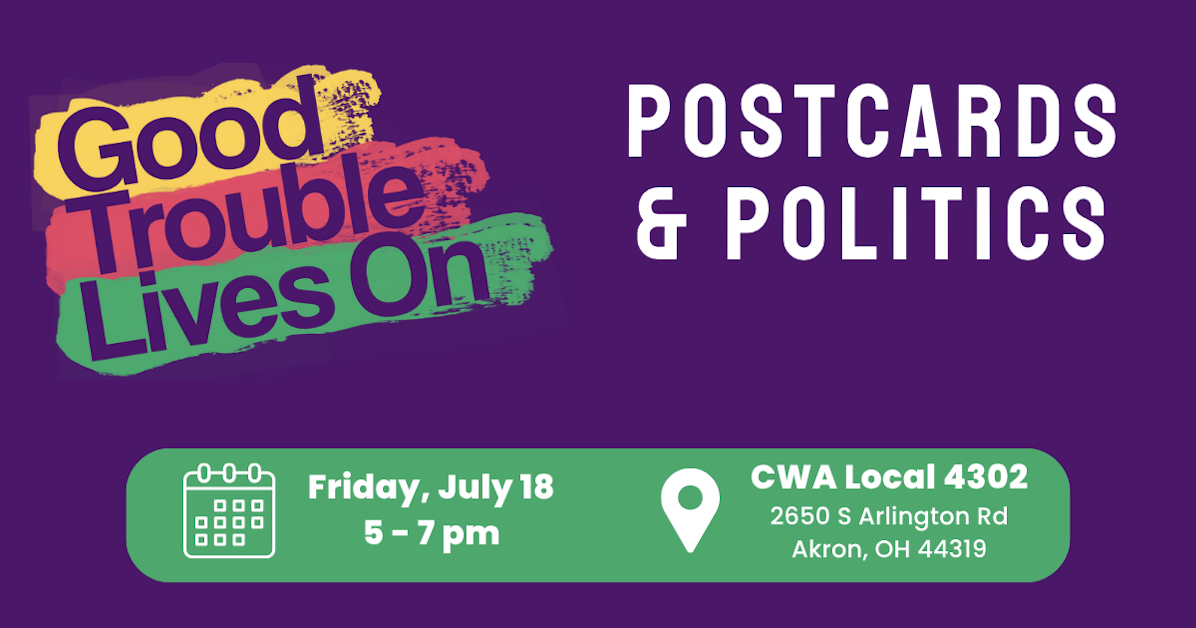 Postcards & Politics 📬 · Summit County Democratic Party