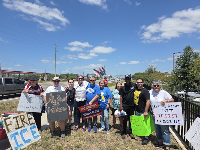 Northeast Polk Dem Club-May Day Strong 50501 · Polk County DEC