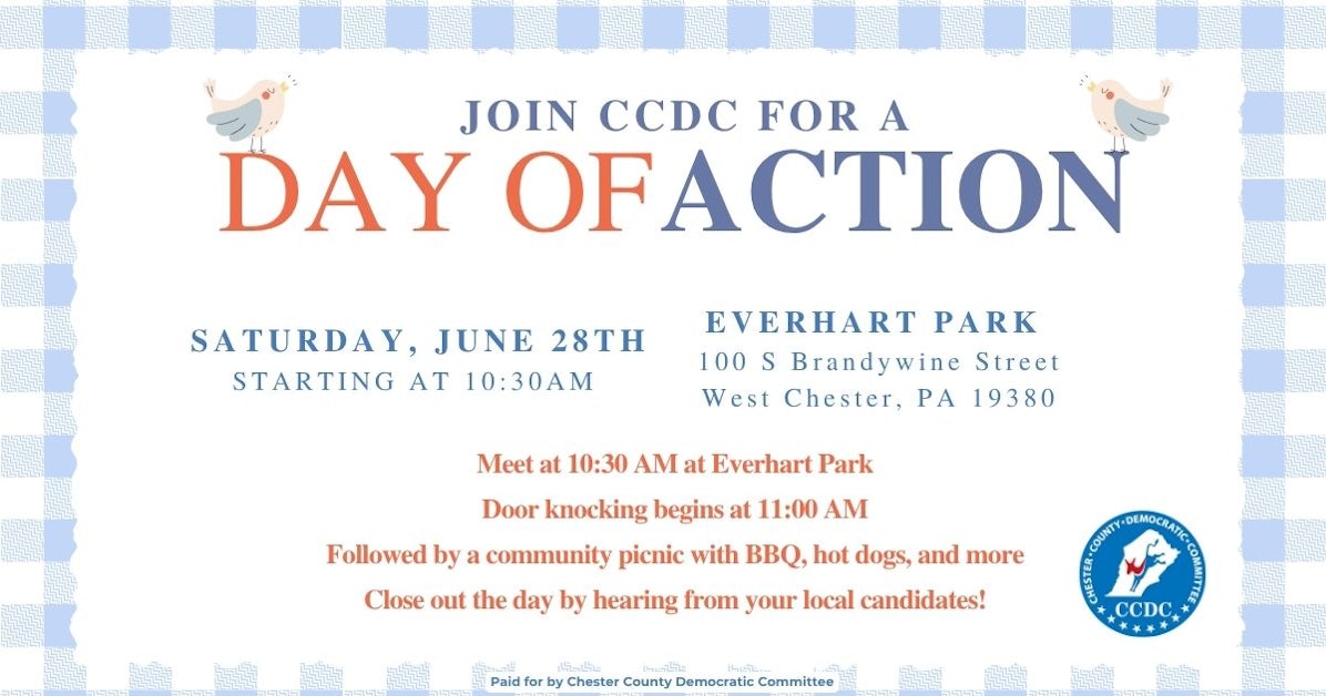 Door Knocking and BBQ with CCDC! · Mobilize