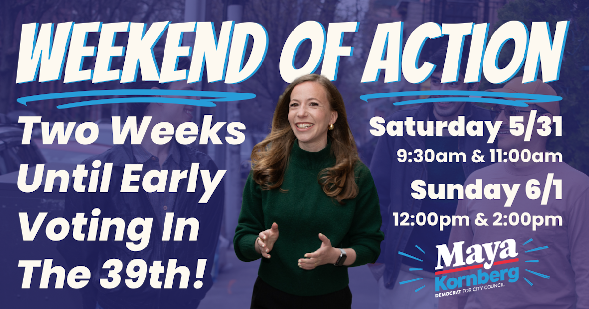 Weekend Of Action! 2 Weeks Until Early Voting! · Mobilize
