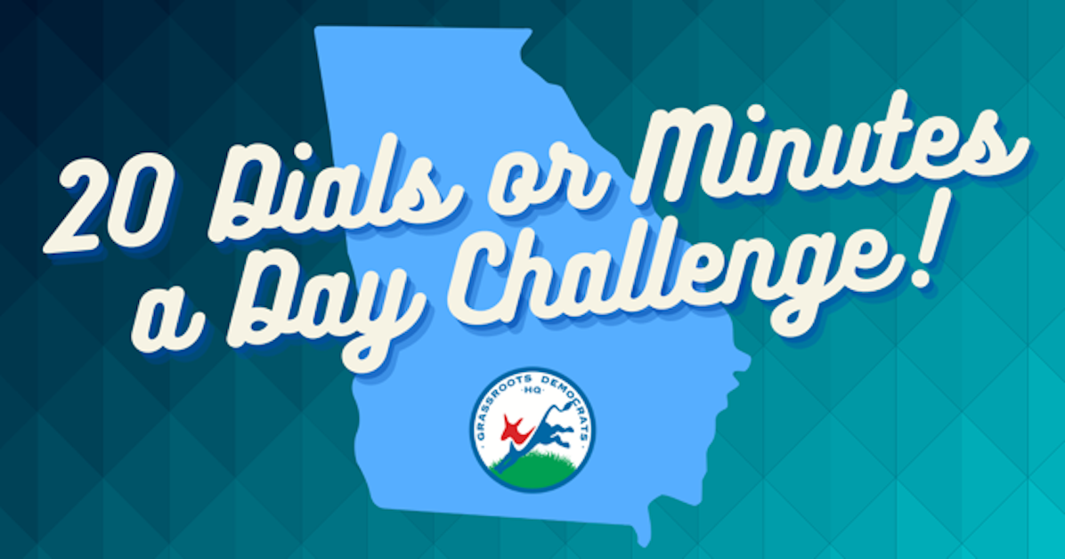 20 Dials or 20 Minutes a Day Challenge! · Mobilize