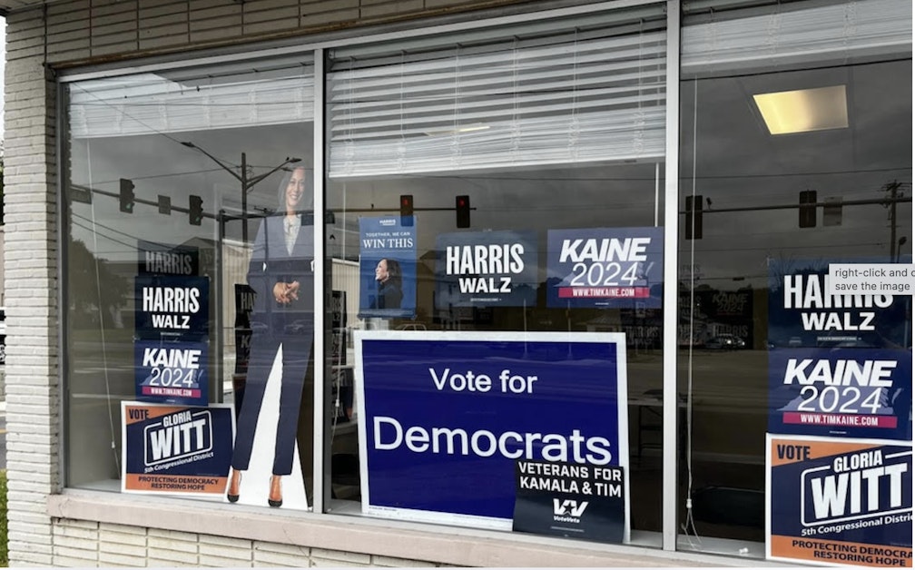 Get Out The Early Vote for Kamala Harris, Tim Kaine, and Gloria Witt ...