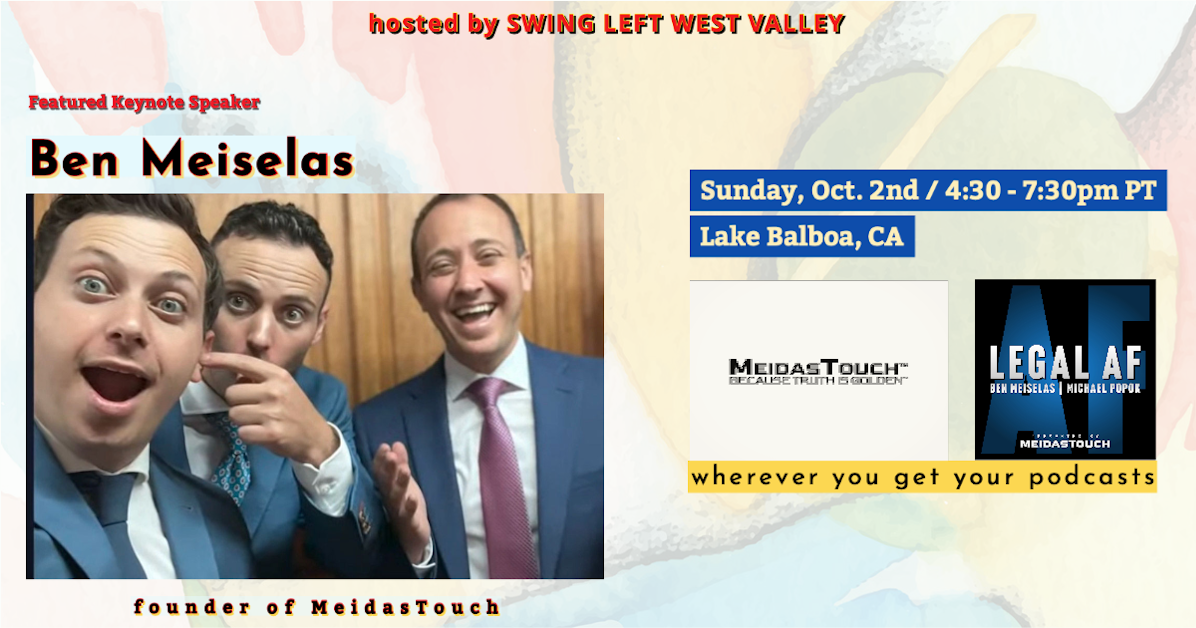 Ben Meiselas joins Swing Left West Valley & Affiliate Democrat ...