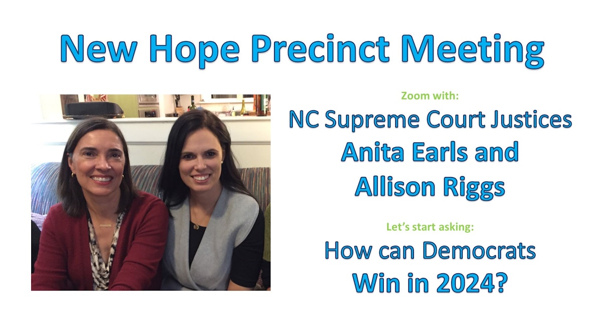 New Hope Precinct Meeting · Mobilize