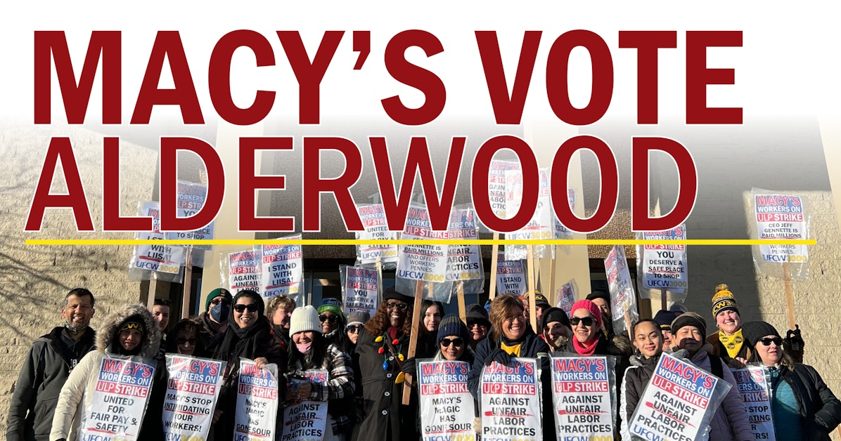 Macy's Vote: Alderwood · UFCW 3000