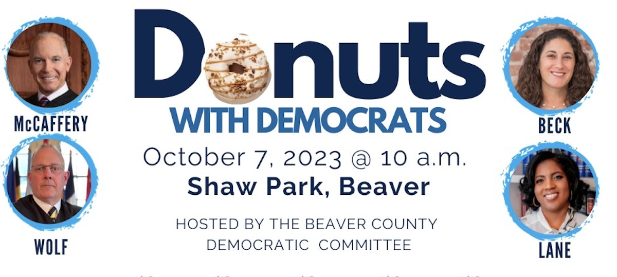 Beaver County Donuts with Democrats · Pennsylvania Democratic Party