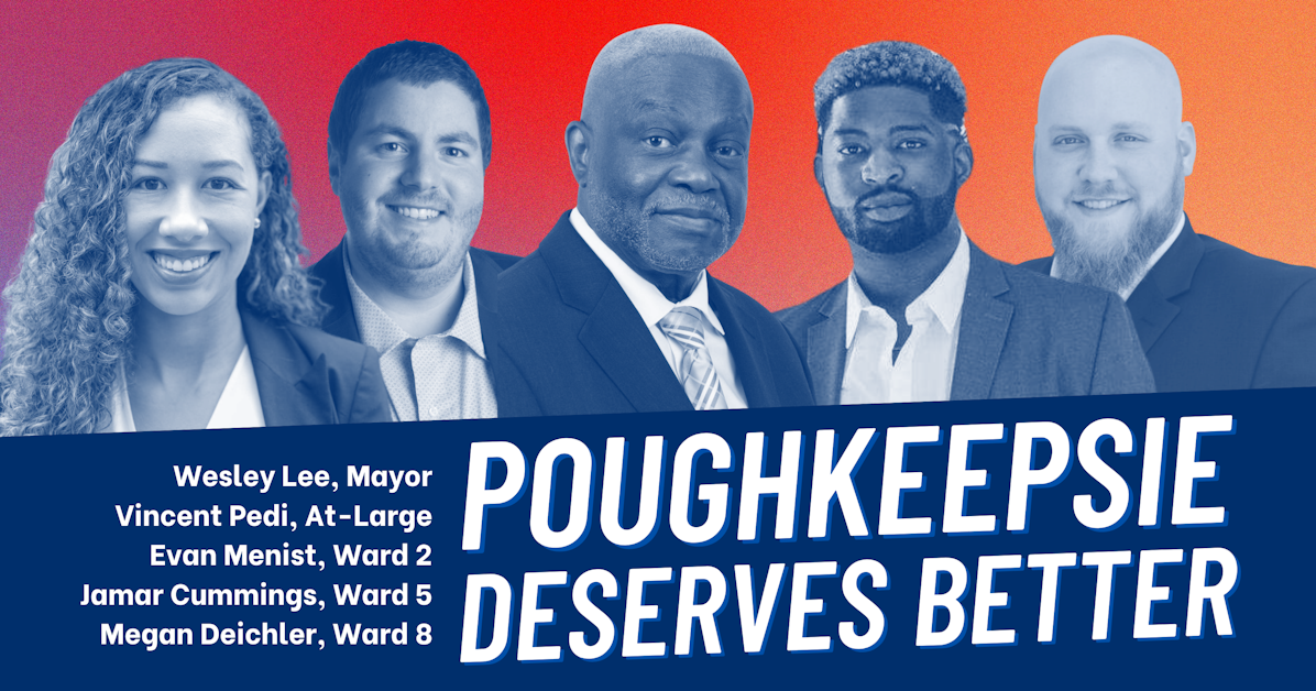 Canvass for the Poughkeepsie Deserves Better Slate · Mobilize