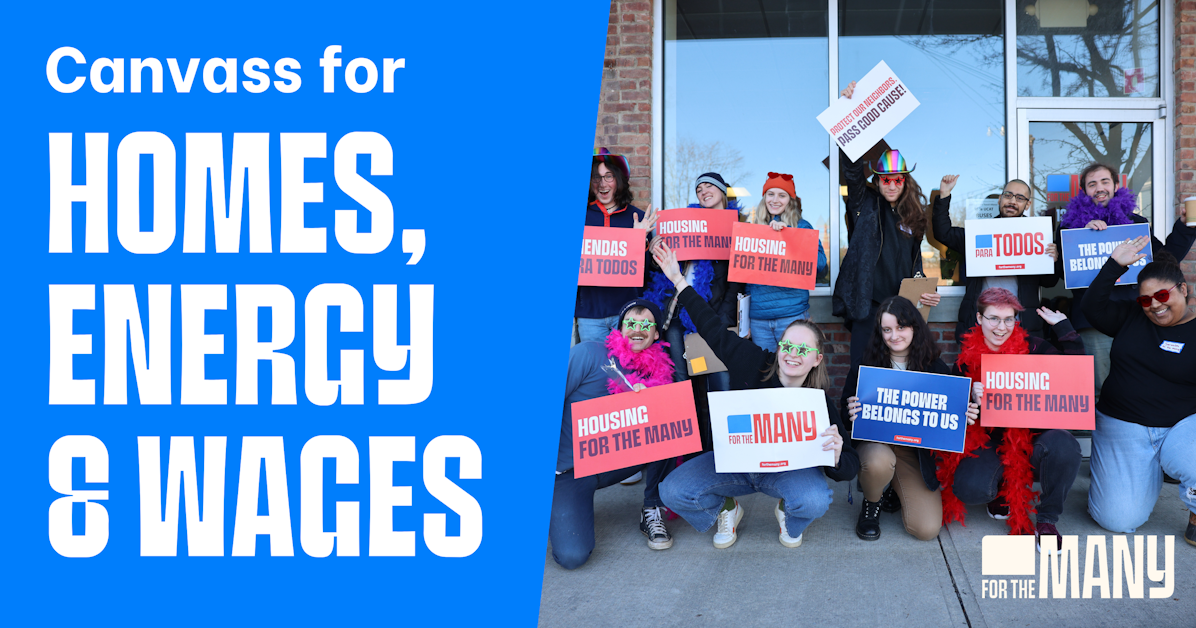 Canvass for Homes, Energy & Wages in Kingston! · Mobilize