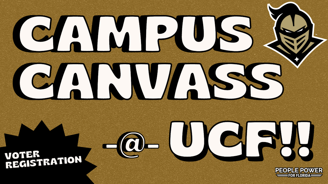 GOTV Canvassing @ UCF! · Mobilize