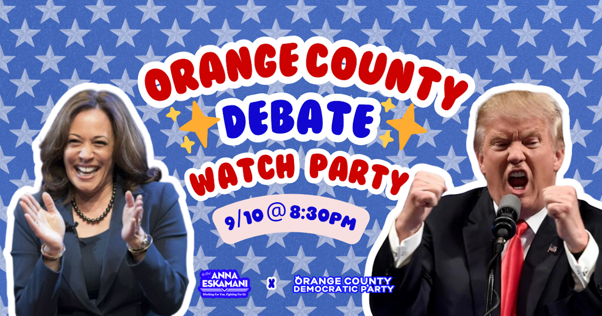 EVENT IS FULL: Orange County & Rep. Eskamani Debate Watch Party! 📺 ...