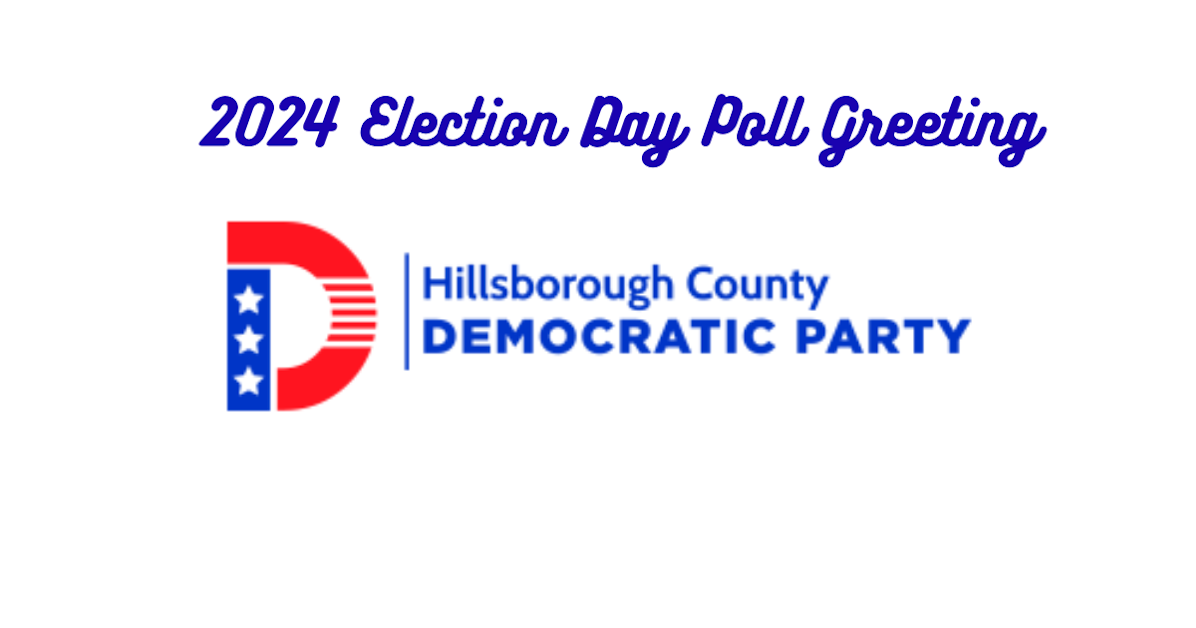 Precinct 937 & 941: Election Day Poll Greeting @ Apollo Beach ...