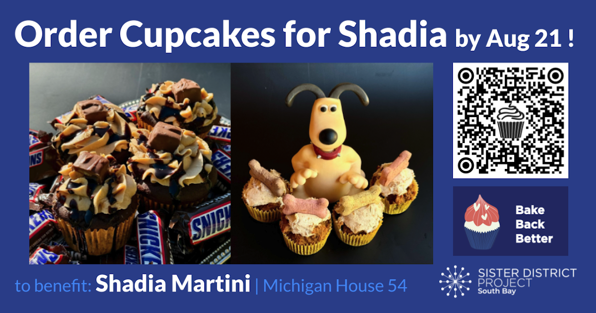 Cupcakes and Pupcakes for Shadia Martini · Sister District