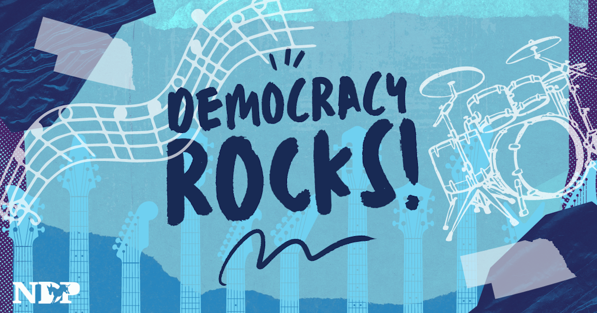 NDP Democracy Rocks Street Party · Mobilize