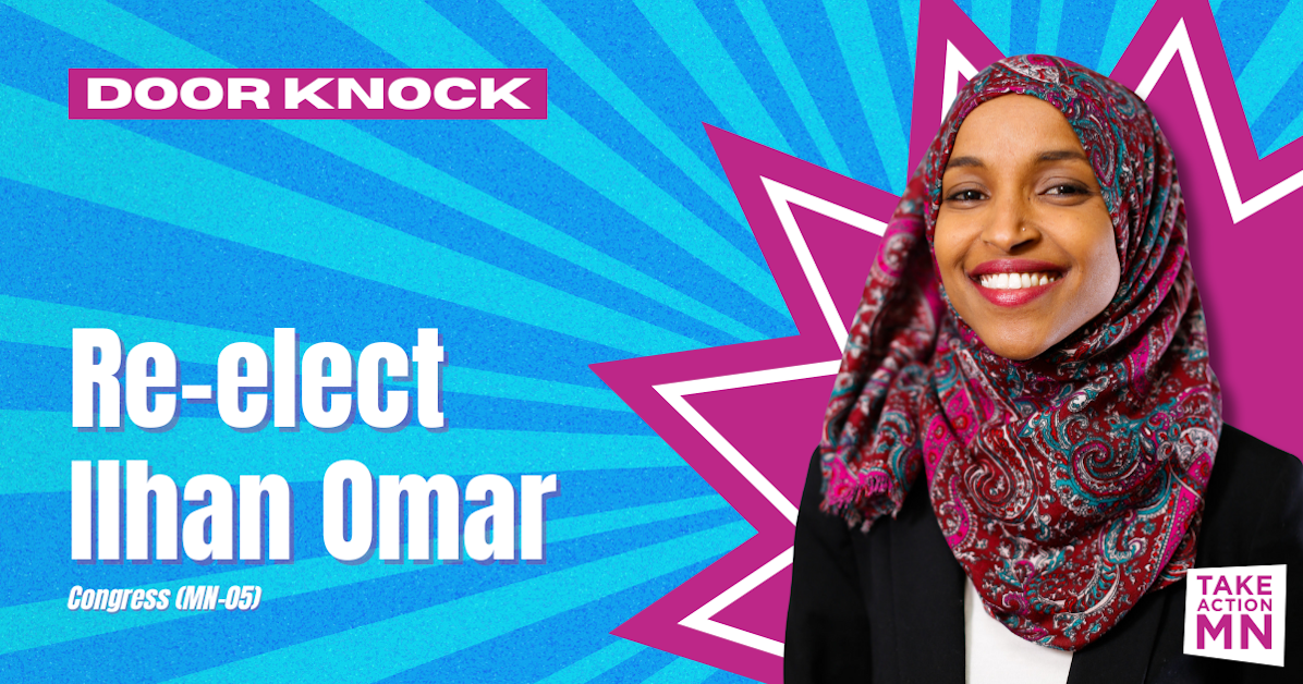 Ilhan Omar Door Knocks! · Mobilize
