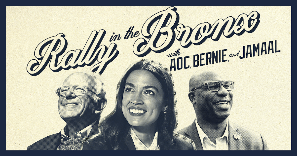GOTV Rally with AOC, Bernie Sanders & Jamaal Bowman · Alexandria Ocasio ...