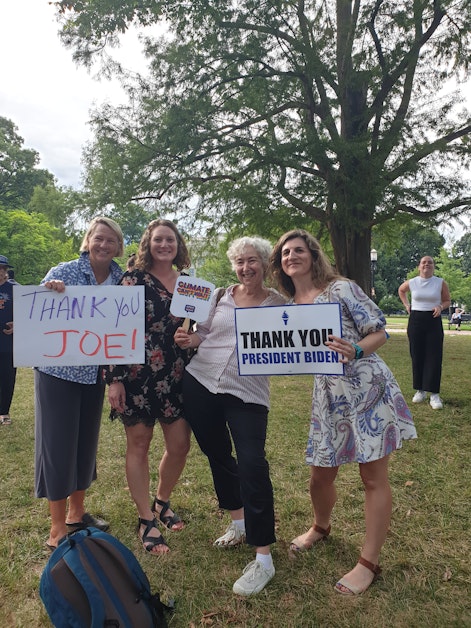 Thank You President Biden & White House for Climate 🌍 · EDF Action