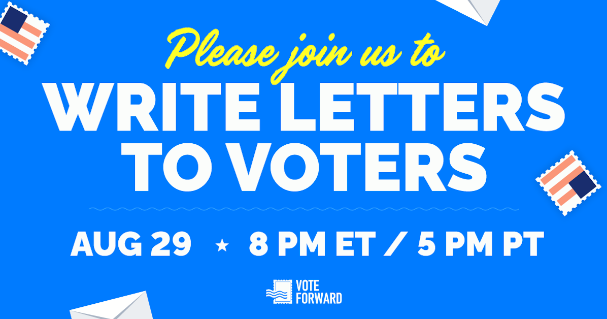 Joy in Letter Writing · Vote Forward