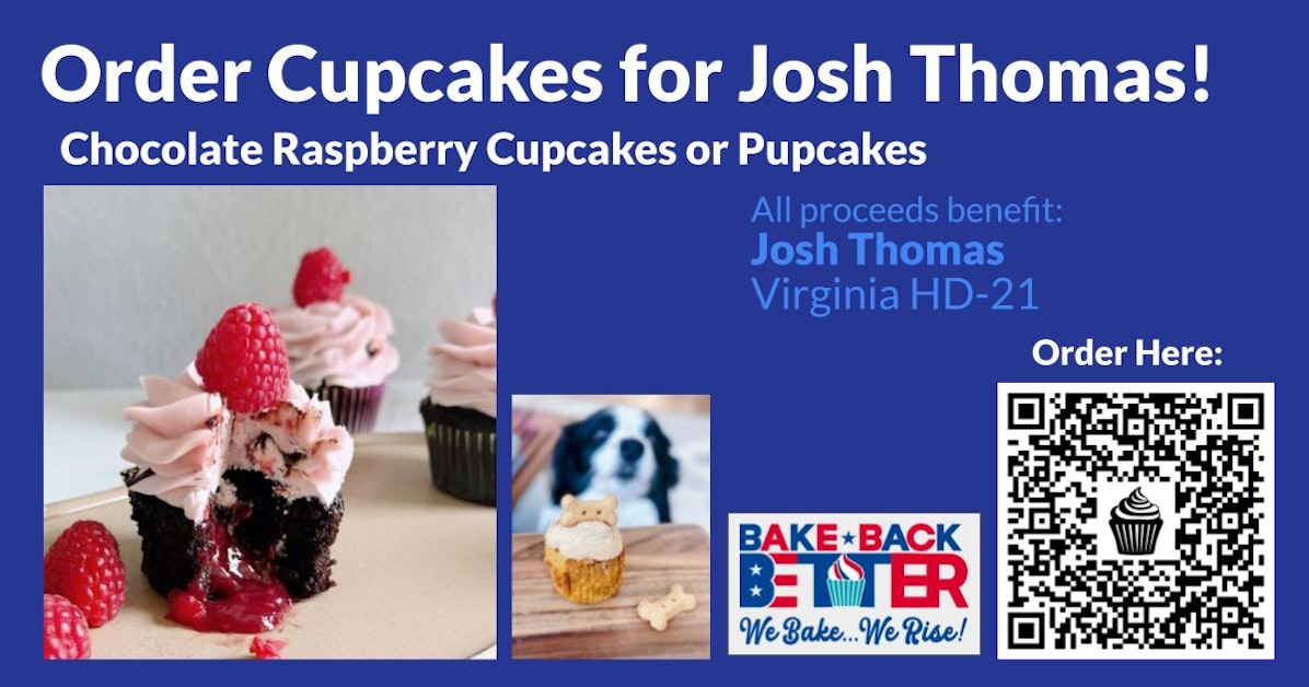 Donate to Josh & enjoy cupcakes or pupcakes! · Mobilize