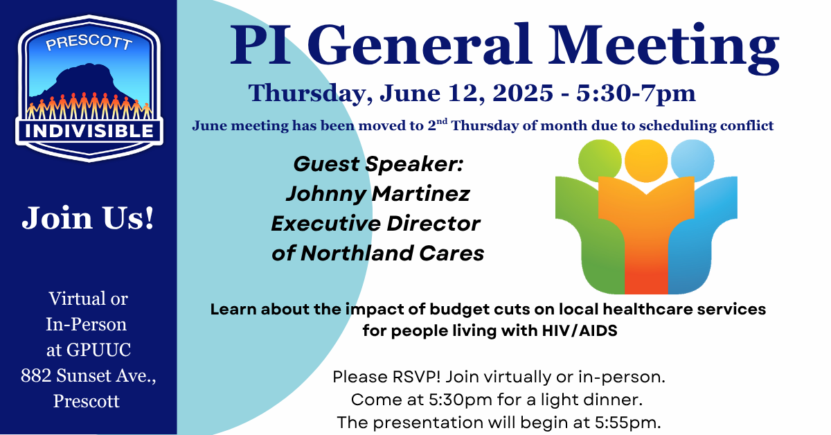 June General Meeting · Prescott Indivisible