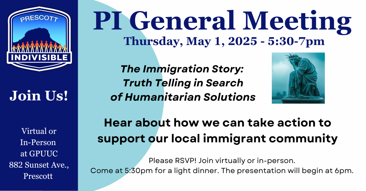 May General Meeting · Indivisible Arizona