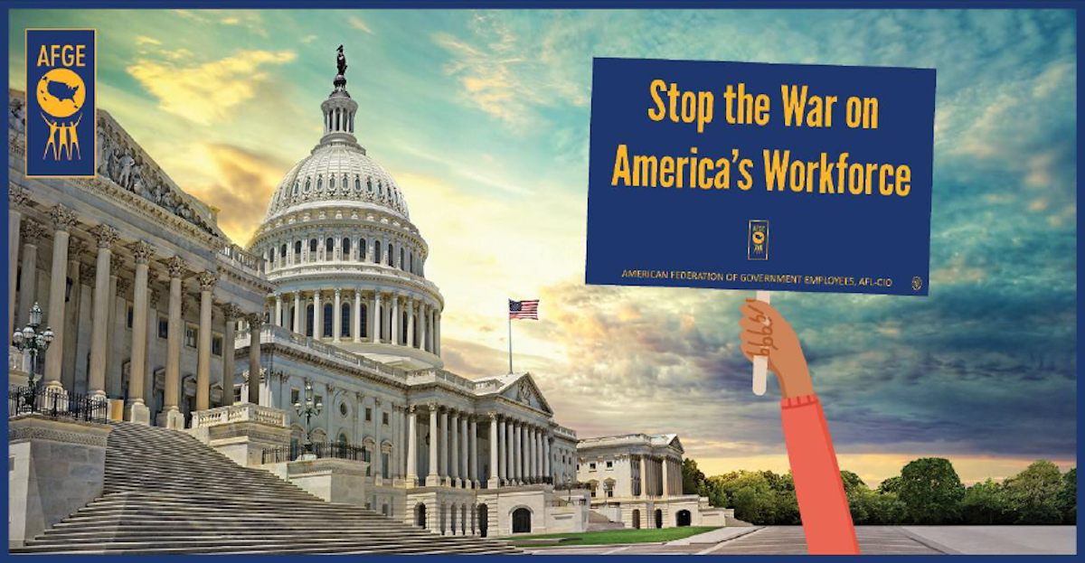 AFGE Rally to Stop the War on America's Workforce · New York State AFL-CIO