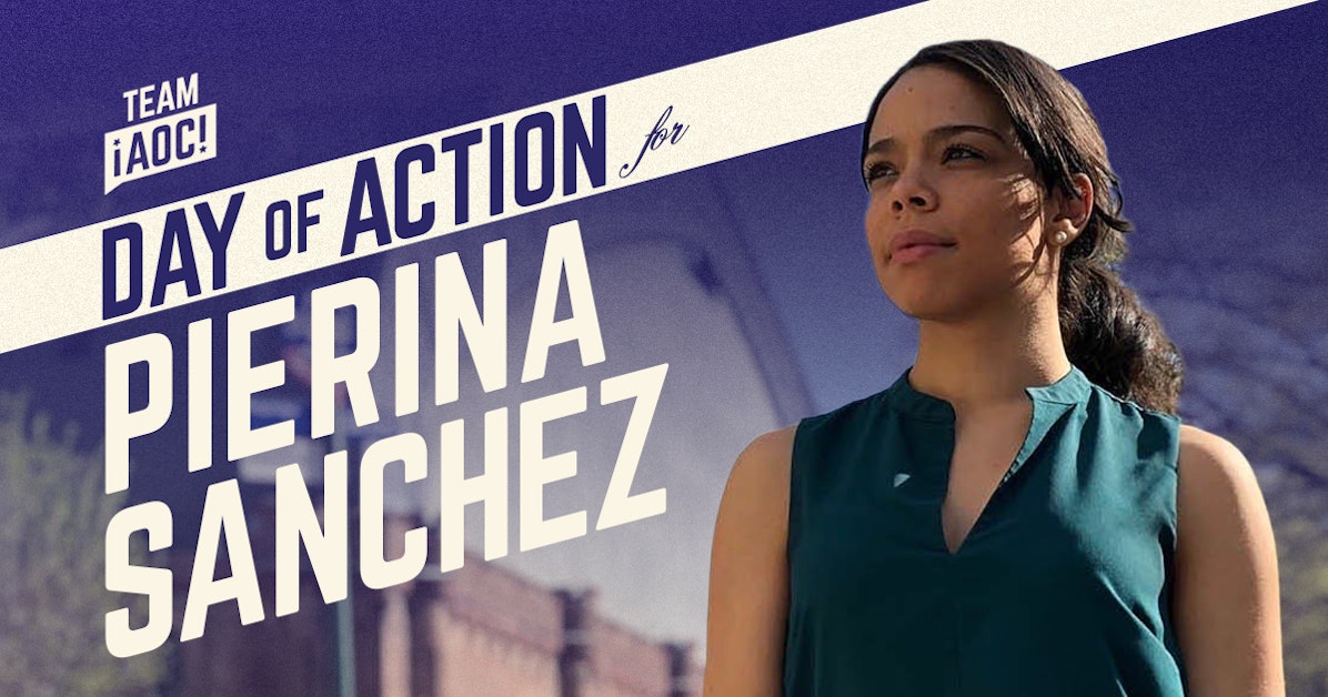 Day of Action for Pierina Sanchez with Team AOC in the Bronx! · Mobilize