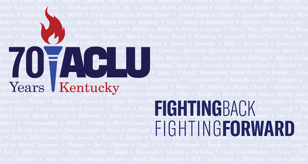 ACLU-KY 70th Anniversary Meet & Greet · ACLU of Kentucky