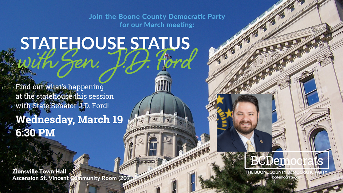 Statehouse Status with State Senator J.D. Ford · BCDemocrats