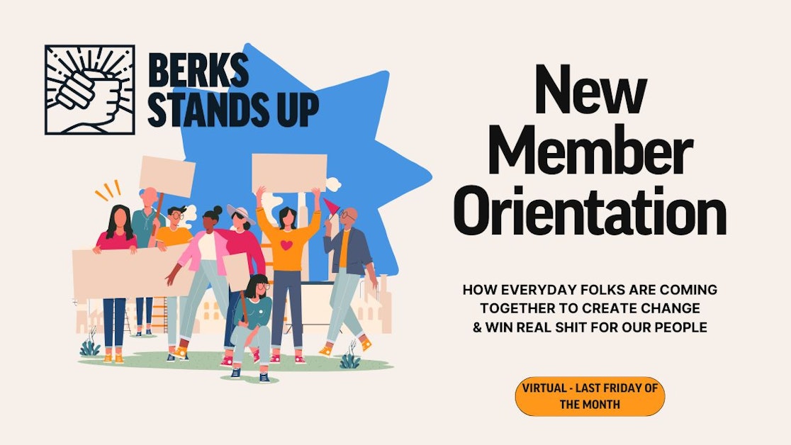 Berks Stands Up New Member Orientation · Pennsylvania Stands Up
