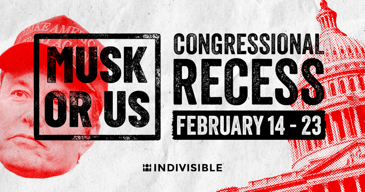 5051: National Day of Protest - Feb 17, #NotMyPresidentsDay · Indivisible